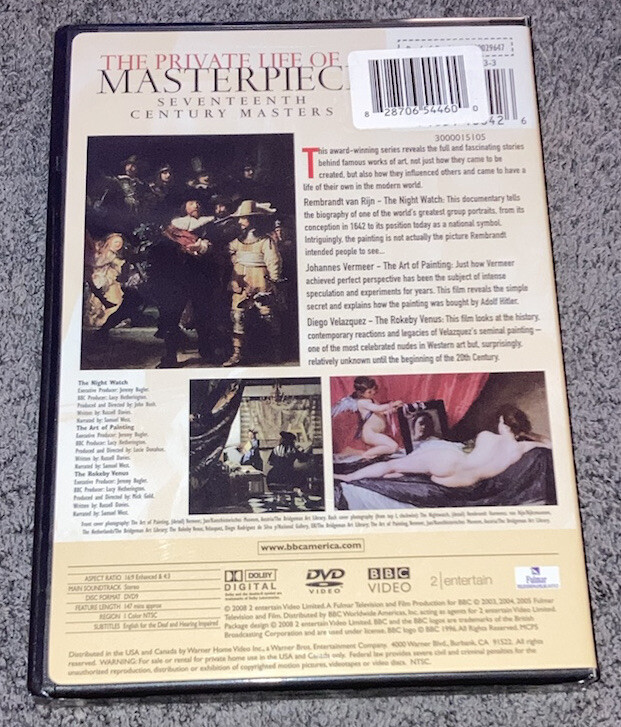 Private Life of a Masterpiece, The: Seventeenth Century Masterpieces ...