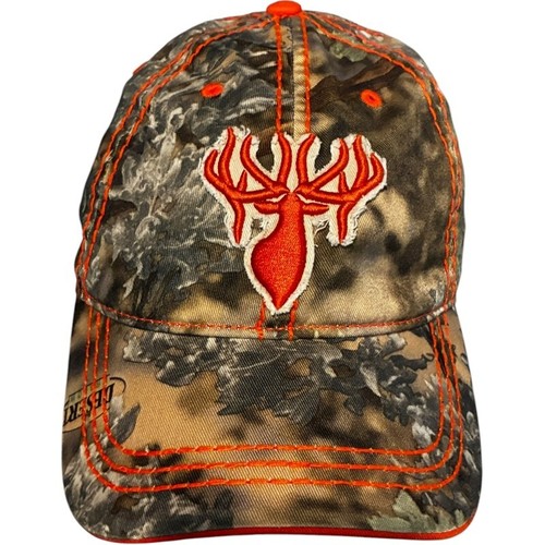king's distressed elk logo desert shadow camo hook & loop adjustable ...