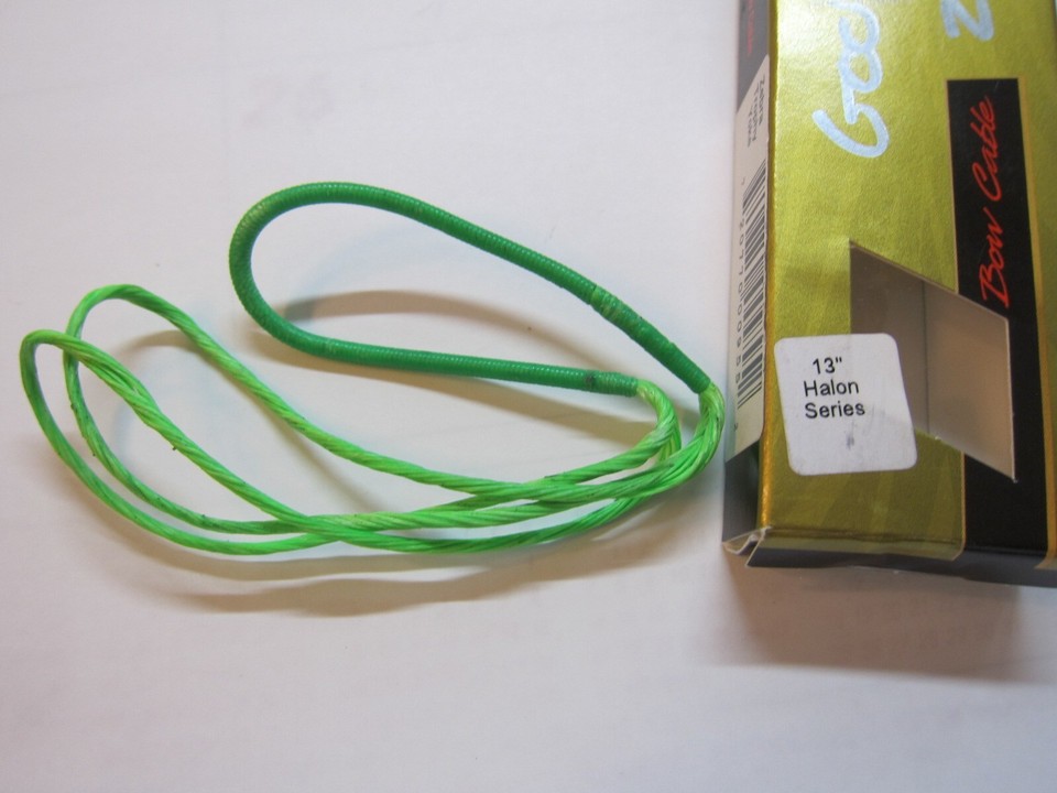 NEW Zebra Trophy Bow Yoke Cable Mathews Halon Triax 13" Green FREE ...