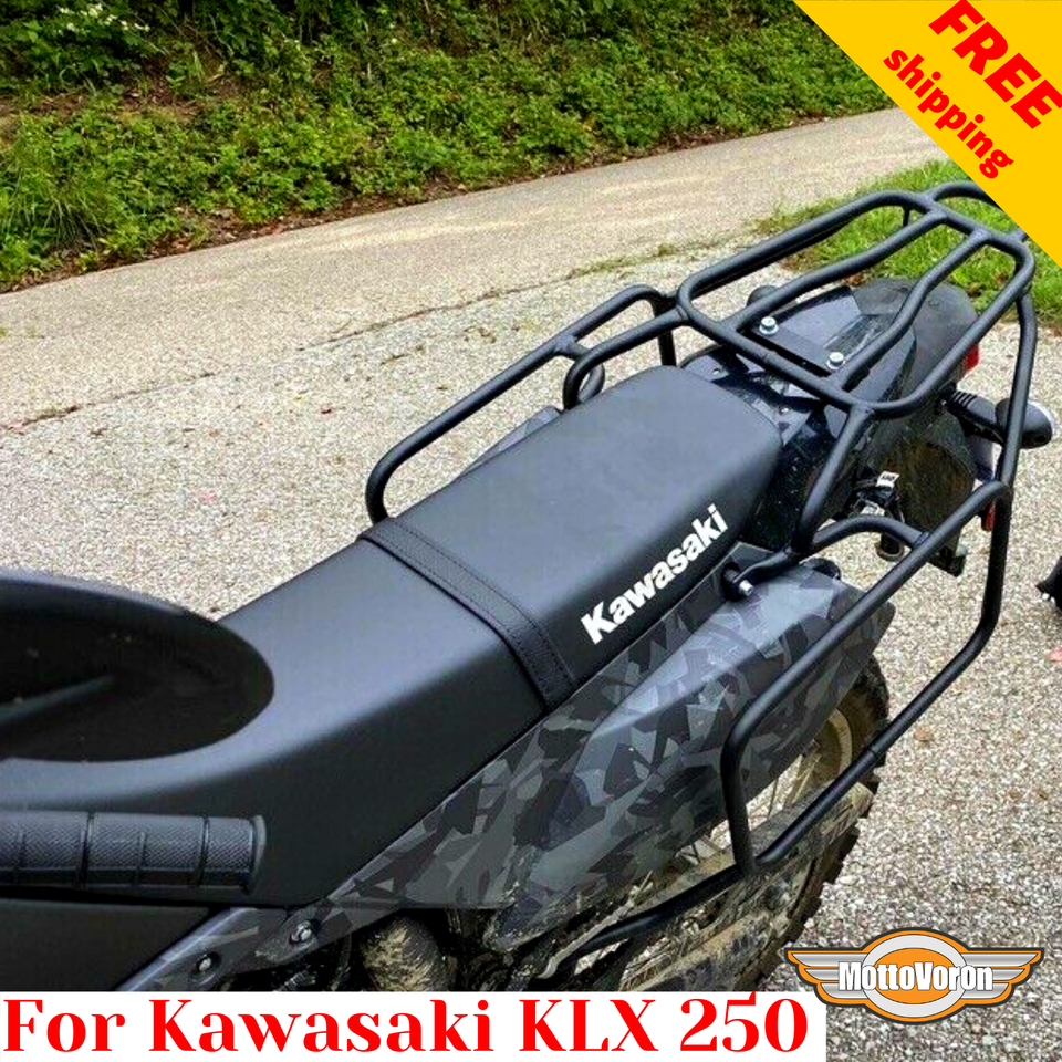 For Kawasaki KLX 250 Rack luggage system KLX250SF Side carrier KLX250S ...