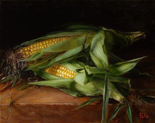 Still Life Corn Original Realism Fine Art Print 8"x10" | Alexei Pal | eBay