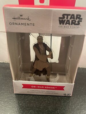 Hallmark Disney Star Wars : OBI-WAN KENOBI Christmas Tree Ornament NEW ...