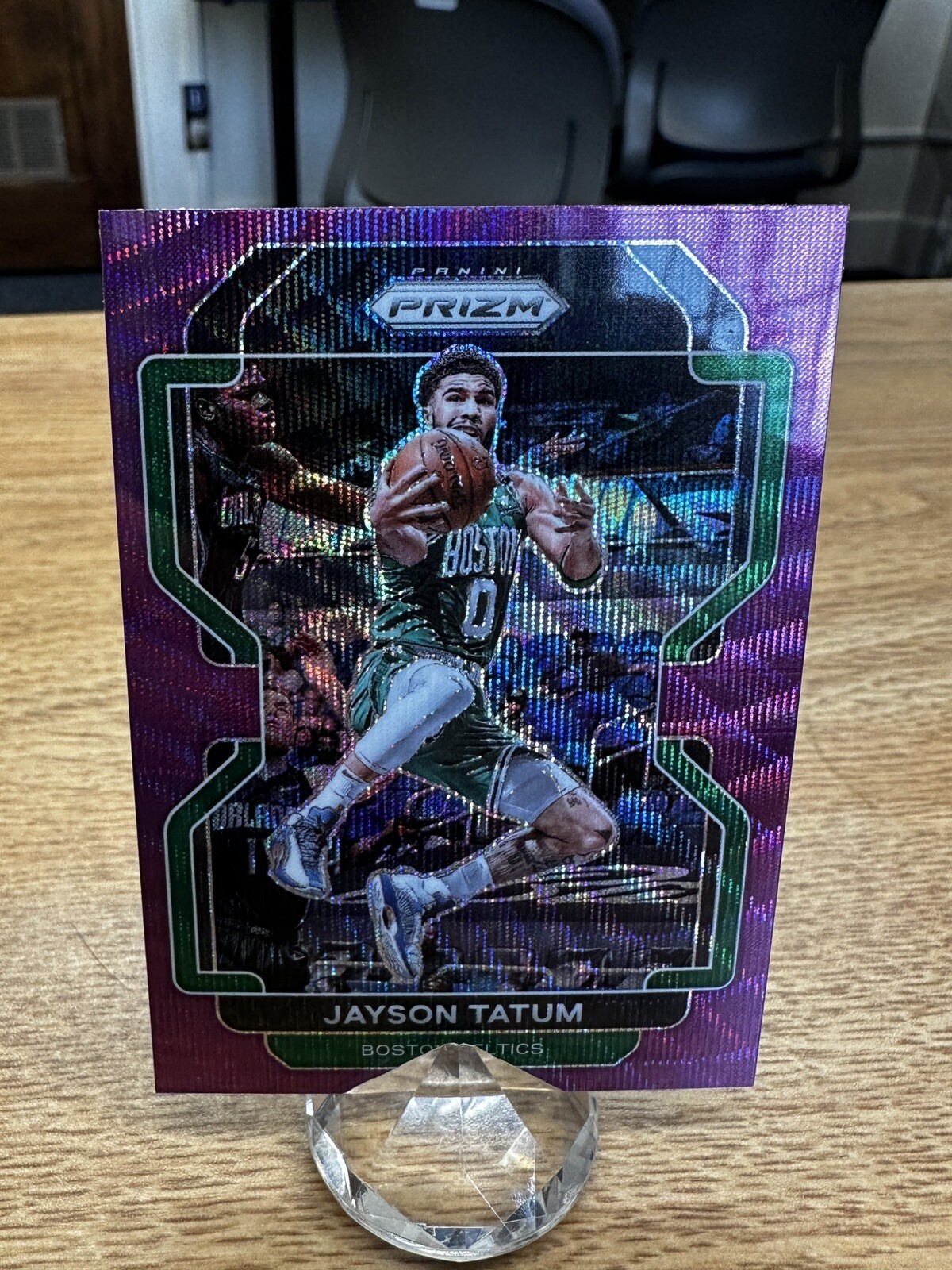 2021-22 Prizm Jayson Tatum PURPLE PRIZM Boston Celtics Card #13 | eBay