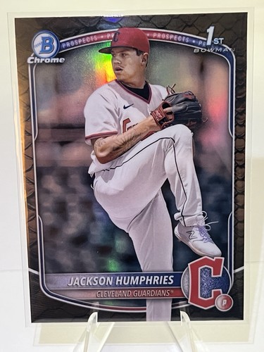 Jackson Humphries 2025 Bowman Chrome 1st Reptilian Refractor #BCP-11 ...