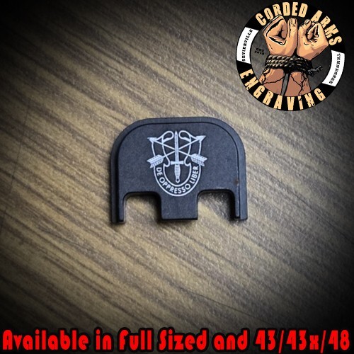 Special Forces - Glock Rear Slide Plate Back Plate for Full Sized ...