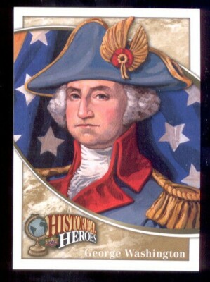 2009 Upper Deck Heroes GEORGE WASHINGTON Historical Heroes Short Print ...