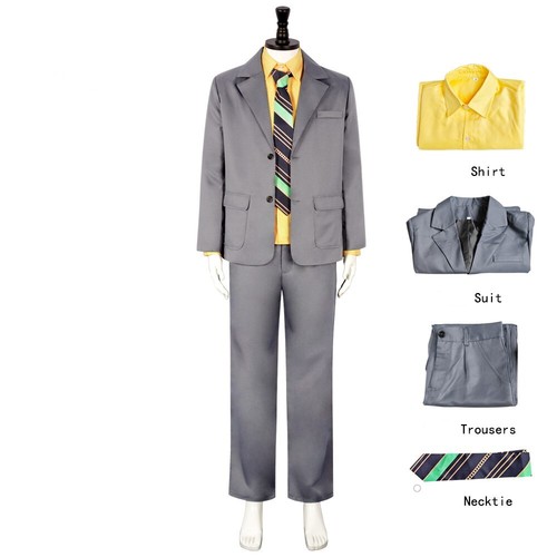 2024 Joker 2 Cosplay Joker: Folie à Deux Arthur Fleck Costume Man ...