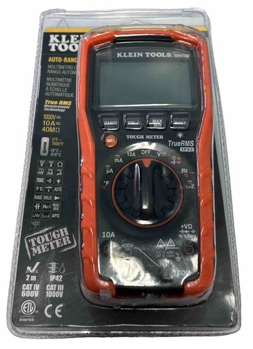 Klein Tools MM700 Multimeter, Auto-Ranging Digital #0235 756655660464 ...