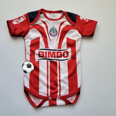 Baby one piece baby chivas futbol red jumpsuit bebe | eBay