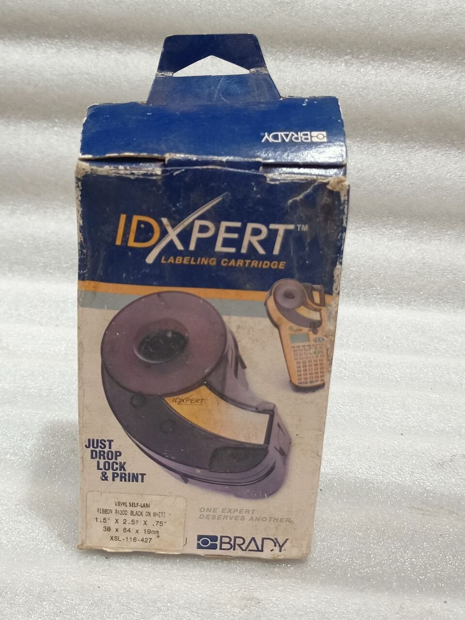 BRADY XSL-116-427 IDXPERT Self-Laminating Vinyl Wire and Lab Labels ...