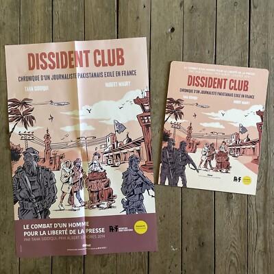 Affiche + Fronton - Dissident Club - Siddiqui-Maury - BD | eBay