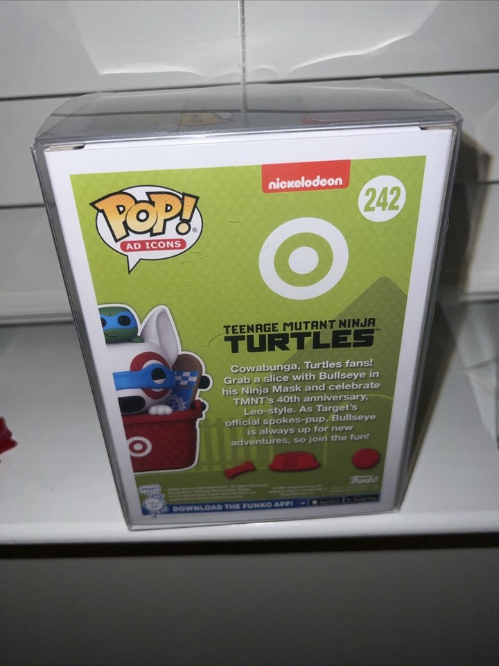 Bullseye in Ninja Mask with Leo #242 Funko Pop! TMNT Target Exclusive ...
