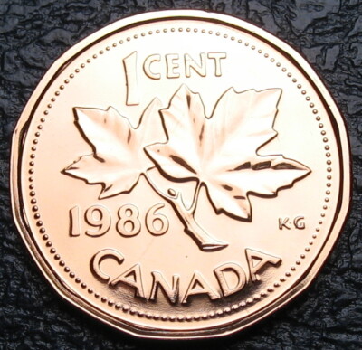 Canada 1986 1-cent Specimen Uncirculated | eBay