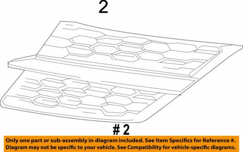 53106-42010 Toyota Garnish sub-assy, radiator grille, lh 5310642010 ...