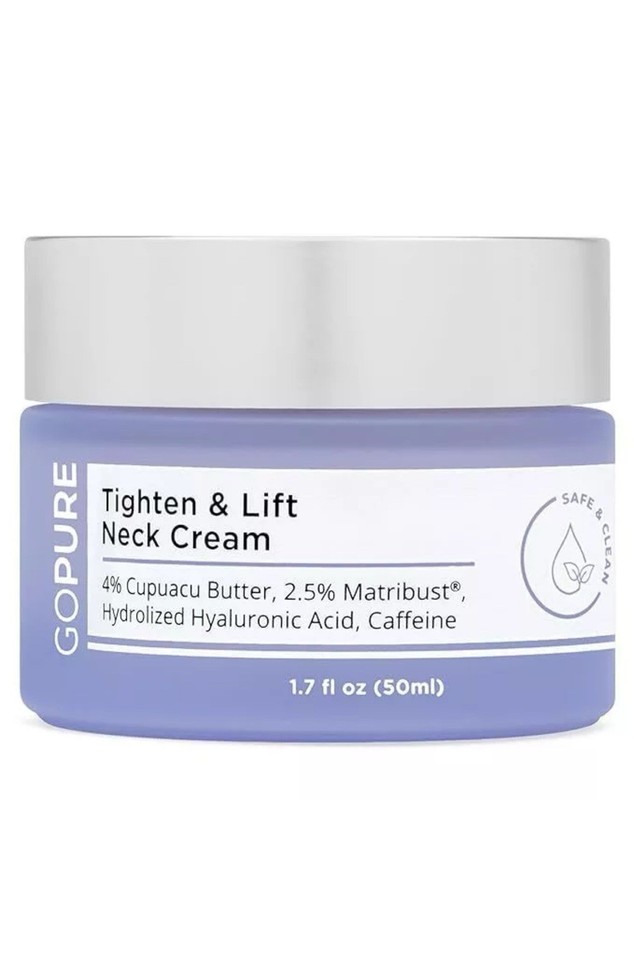 Gopure Anti-Aging Neck Firming Cream for Tightening, Wrinkles & Neck ...
