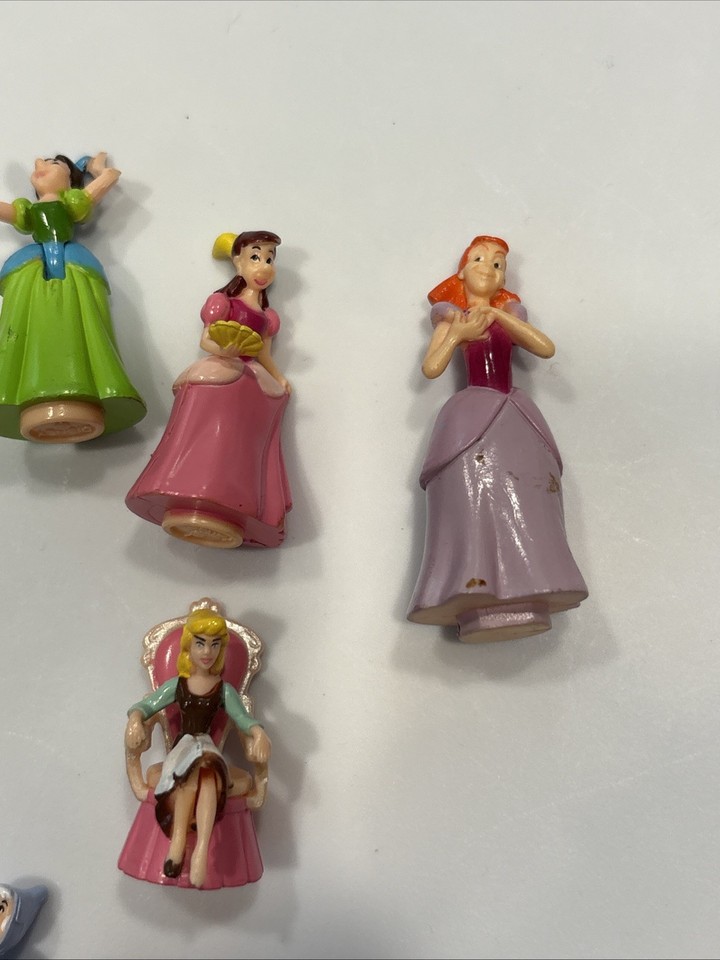 VTG 1995 Bluebird Polly Pocket Disney CINDERELLA Doll LOT Figures ...