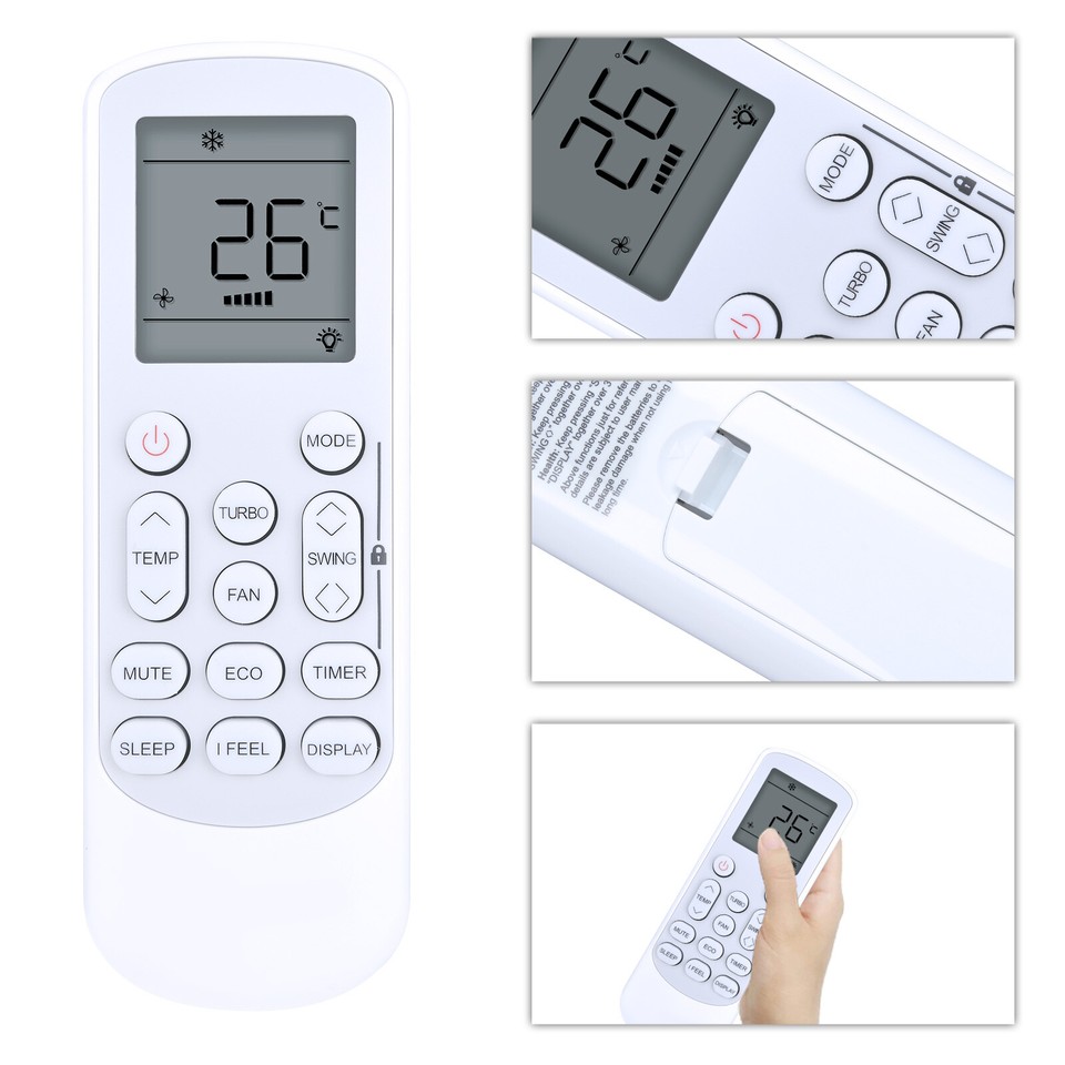 Remote Control For TRANE Daizuki UNIX TCL ONIDA Rheem Split type Aircon ...