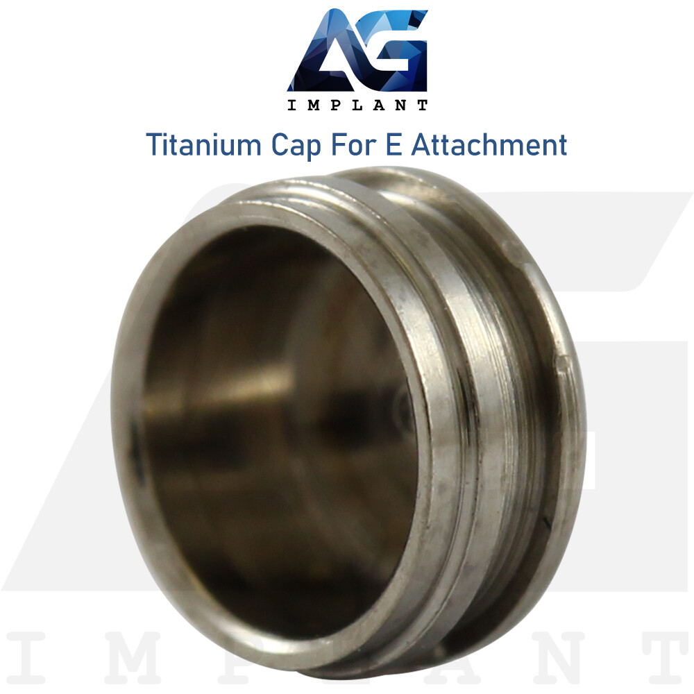 10 Regular Titanium Metal Caps For E Attachment Dental Abutment | eBay