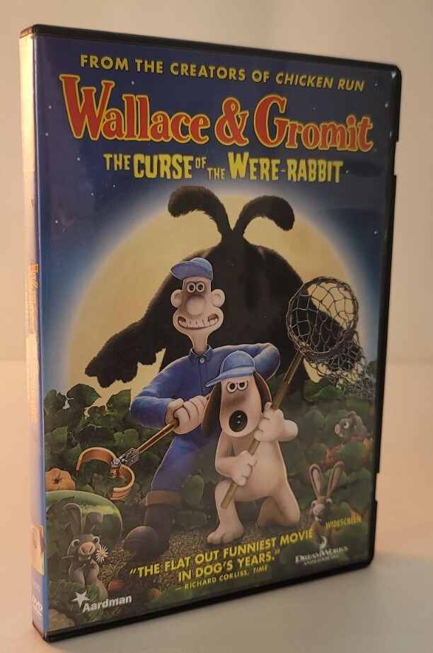 Wallace And Gromit The Curse of the Were Rabbit Widescreen DVD MOVIE ...