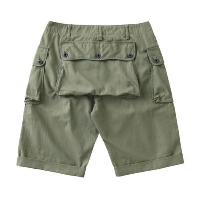 Red Tornado Vintage P44 Shorts Cuffed HBT Summer Casual Cargo Shorts ...