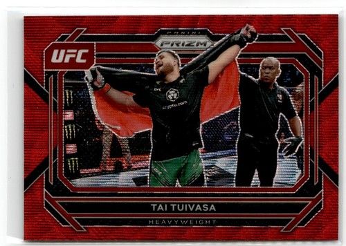 2023 2023 Prizm UFC Ruby Wave Tai Tuivasa Heavyweight #13 | eBay