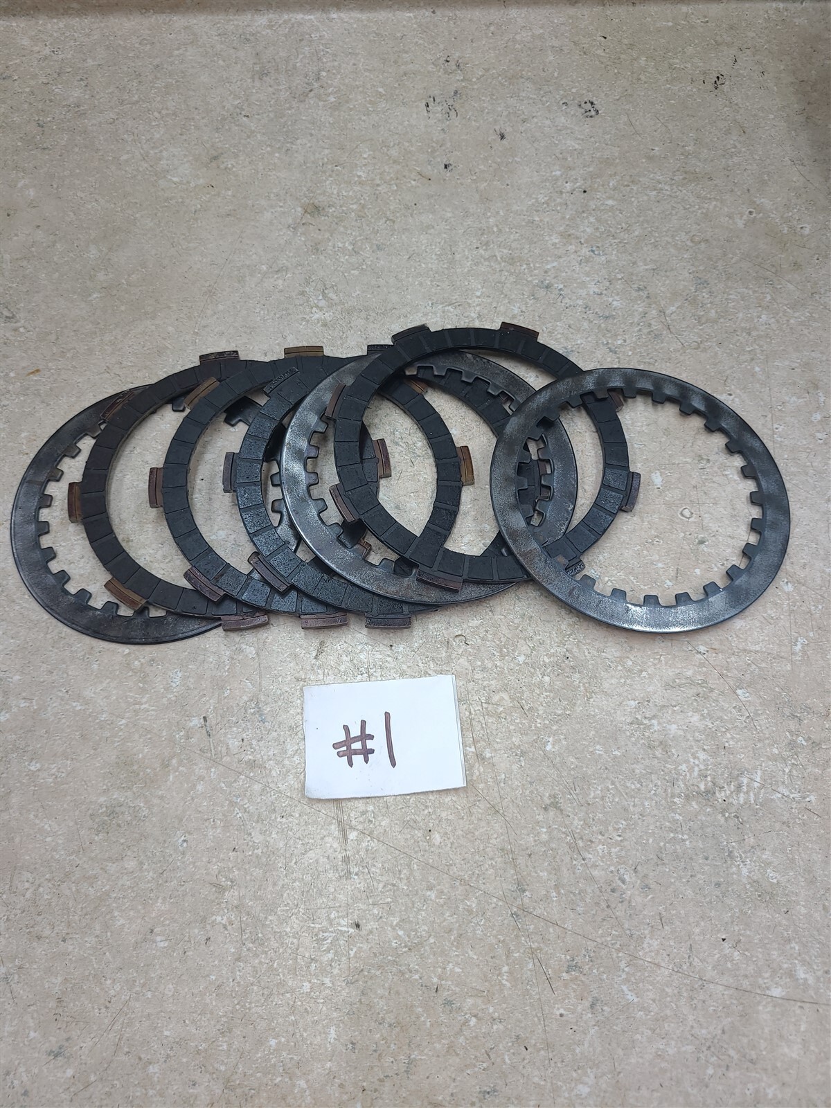 Honda XR100-R Engine Clutch plates 1997 1998 1999 2000 2001 PA AP-114 ...