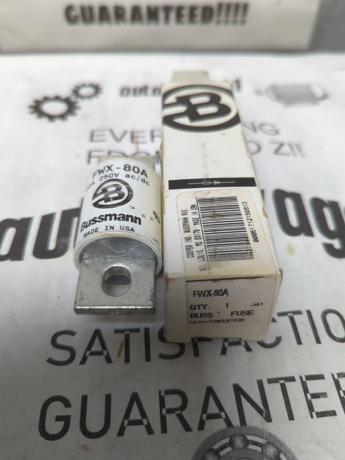 COOPER BUSSMANN,FWX-80A,SEMICONDUCTOR 80 AMP FUSE NEW | eBay