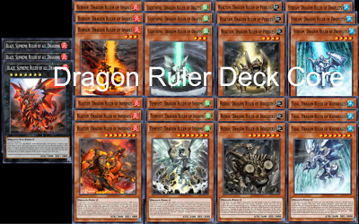 Yugioh! Dragon Ruler *27* Card Deck Core BLMM NM | eBay