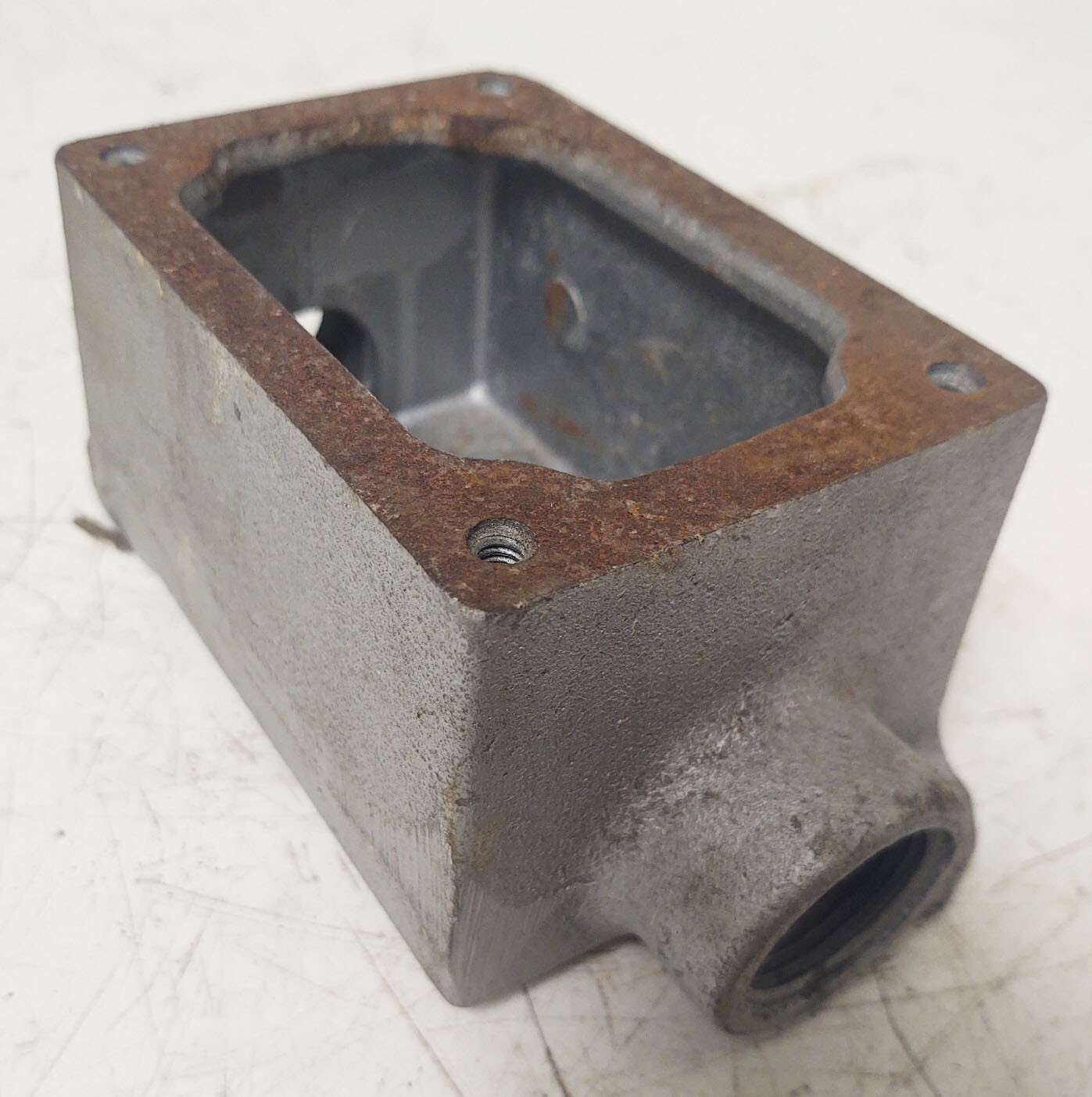 🔥 EDSC371 CROUSE-HINDS FEED THROUGH EXPLOSION PROOF BACK BOX WITH 1 ...