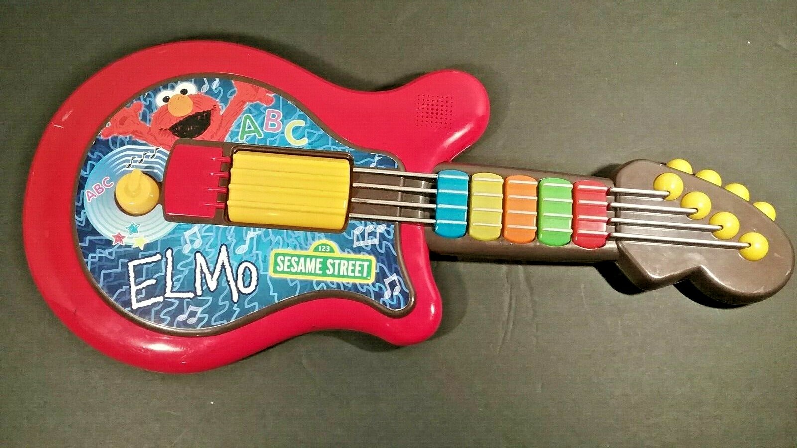 Playskool Sesame Street Let's Rock Elmo Guitar Talking, Lights & Songs ...