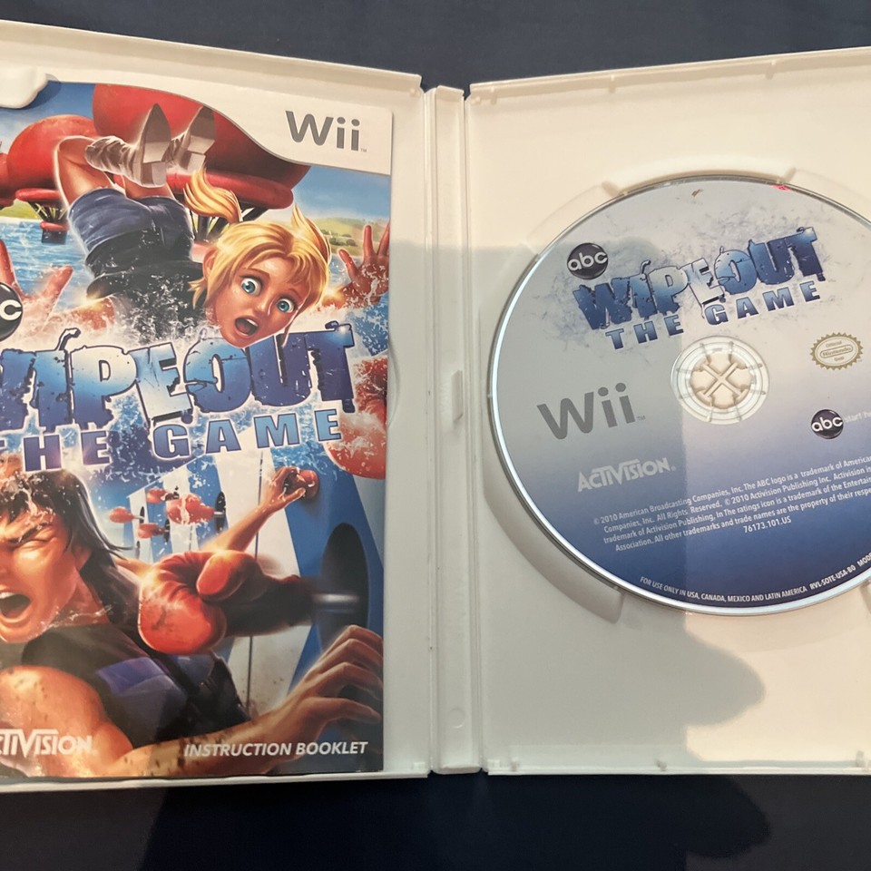 ABC Wipeout The Game Nintendo Wii 2010 Complete. Tested 47875761735 | eBay
