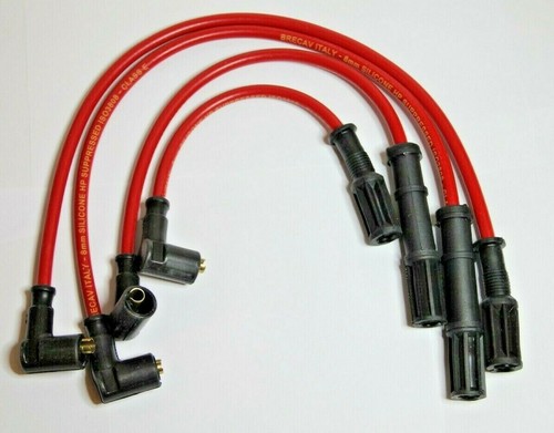 SPORT Ignition HT Leads Mito 1.4 Fiat 500 Punto Panda Ford KA 1.2 8mm ...