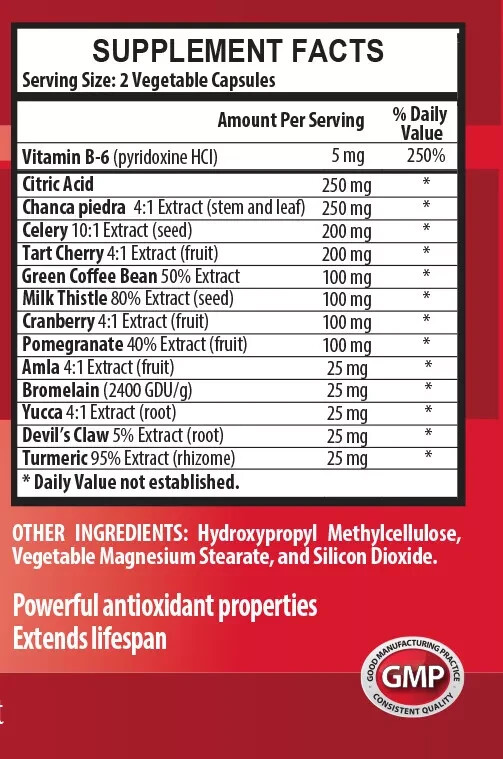 Total energy - URIC ACID FORMULA - Restorative flow 3 Bottles 180 ...