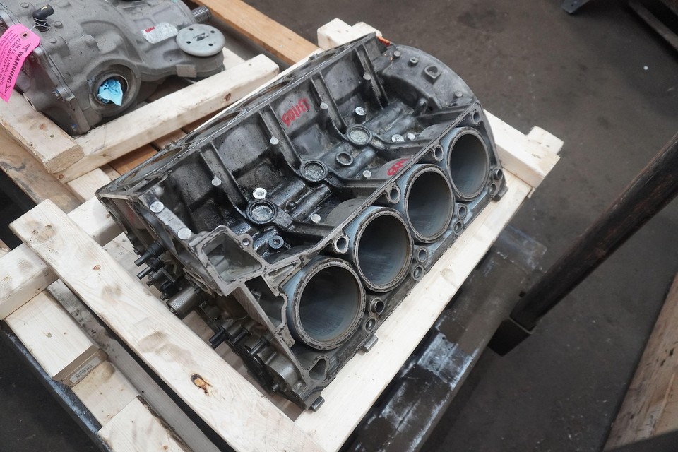 4.7l Bi-turbo V8 Engine Motor M278 Crankcase Short Block Rwd Mercedes ...