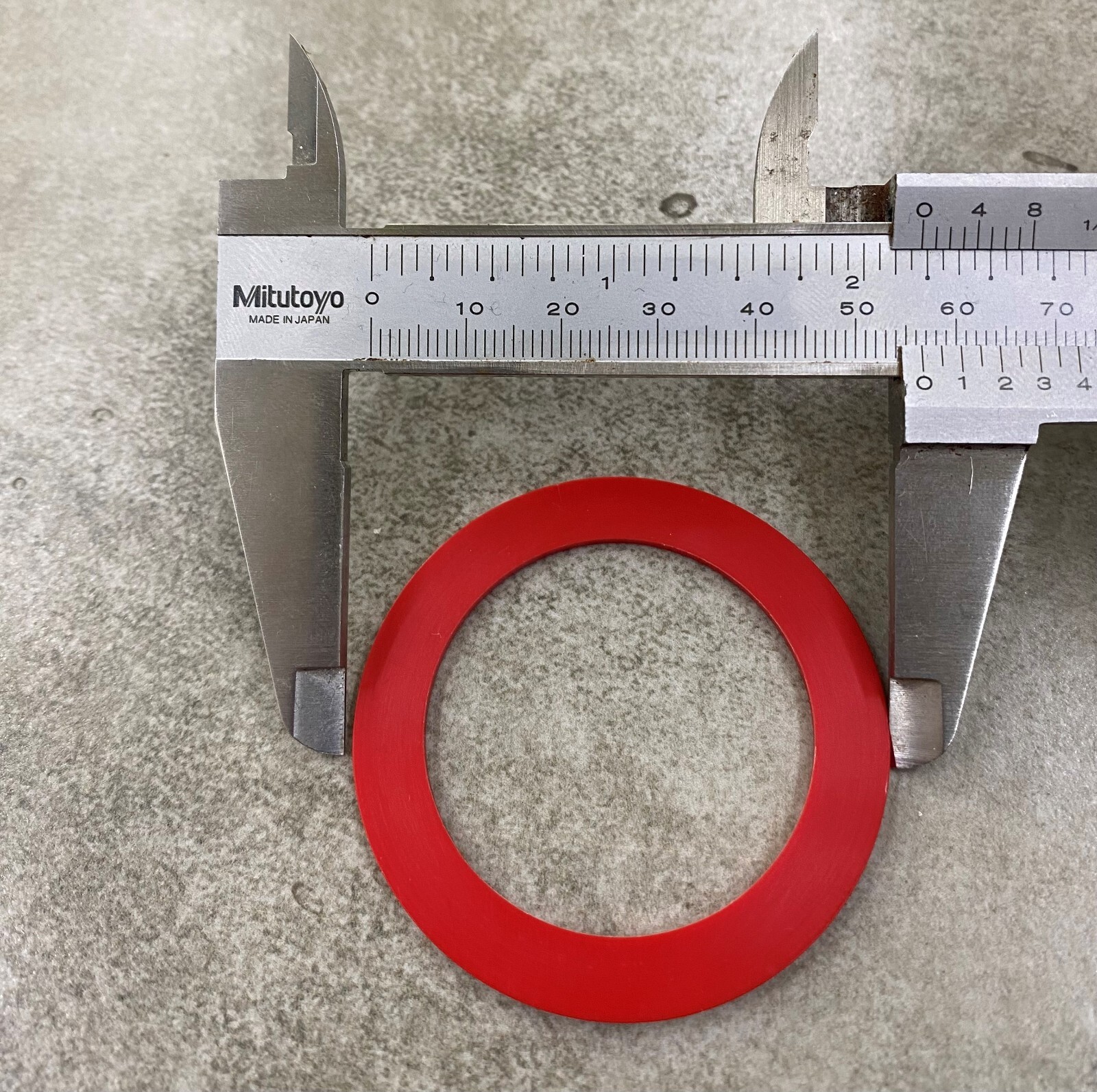 PEPPERS Cable Glands-UK M40 Nylon IP Washer, Red Color, ACNSW/M40 25 Pc ...