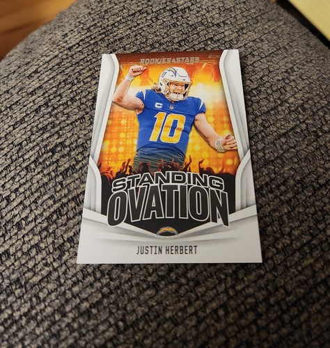 2023 Rookies And Stars Football Justin Herbert Standing Ovation SO-14 ...