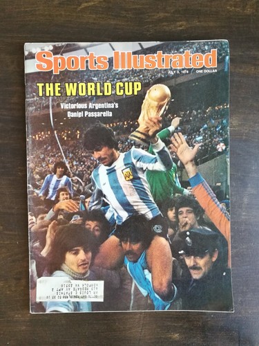 Sports Illustrated July 3, 1978 Daniel Passarella Argentina World Cup ...