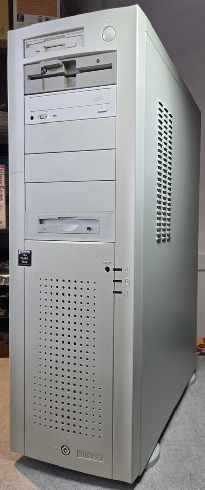 Windows 98 95 Gaming Computer 3DFX Voodoo AWE64 3.5 5.25 Floppy CDRW ...