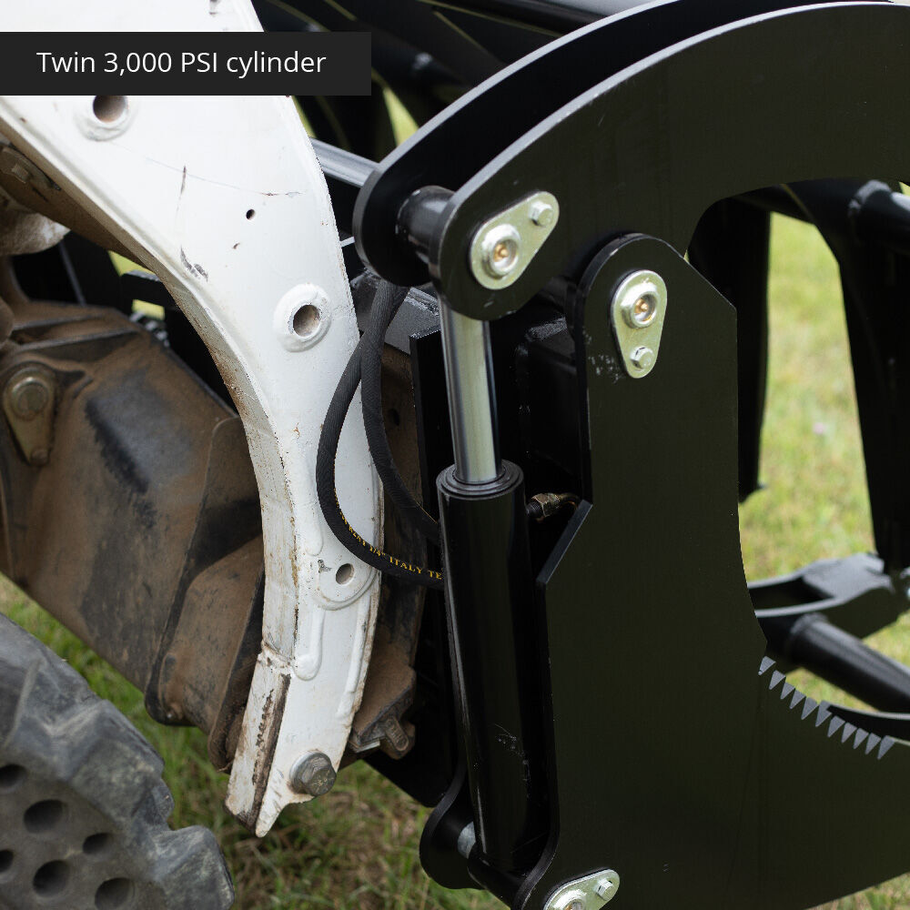 Titan Attachments Extreme Skid Steer Root Grapple Rake Attachment 60 ...