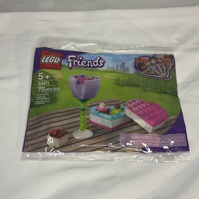 LEGO 30411 FRIENDS Heart Box & Flower Polybag 75 Pcs NEW SEALED | eBay