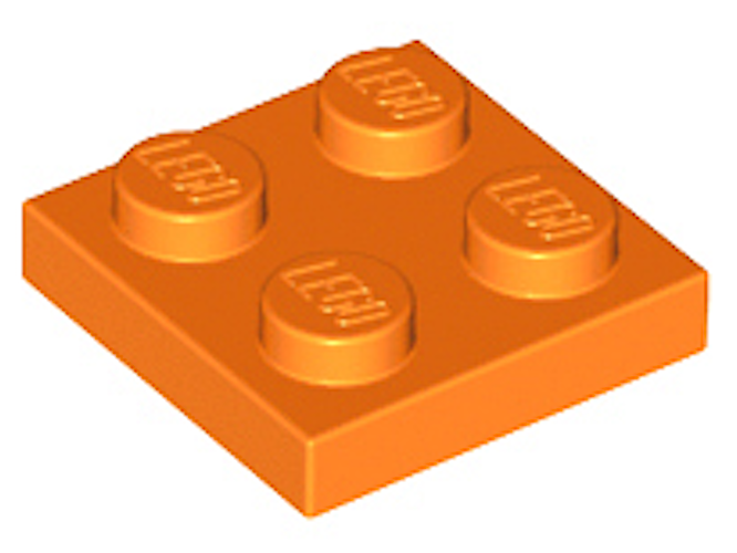 Lego 2x2 Plate 3022 Building Plates Pick Colors NEW QTY X30 | eBay