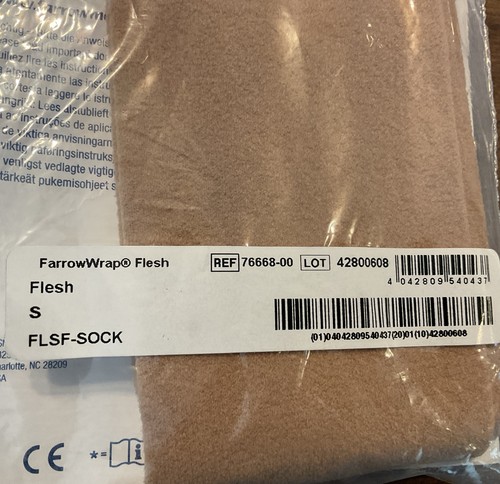 JOBST Farrow Silver AD Liner FLSF-AD2 FarrowWrap Knee High Sock Flesh ...