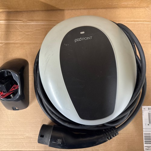 Pod Point Solo 3 EV Charger 7KW / 3.6KW + Holder Tethered + CT Clamp ...