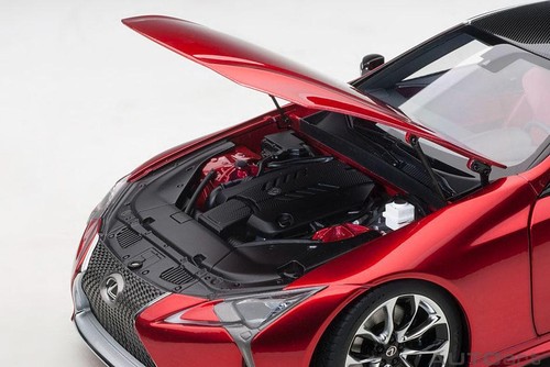 / Lexus Lc500 Metallic Red Autoart 1/18 | eBay