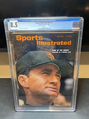 CGC 8.5 Newsstand Edition Sports Illustrated-Alvin Dark-July 6 1964 | eBay