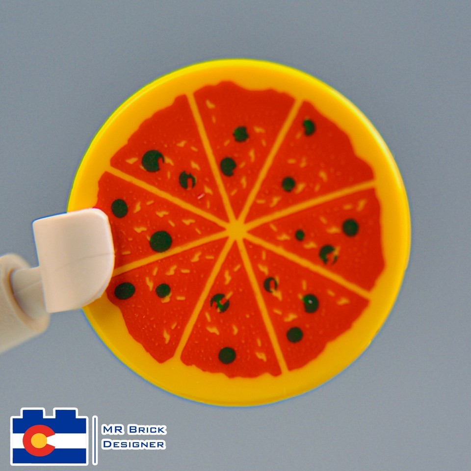 **NEW* Lego FOOD ACCESSORIES Pizza Apple Banana Fruit Steak Hot Dog ...