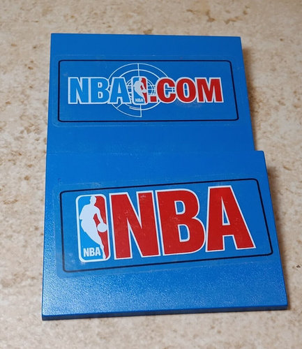 LEGO NBA Signs Sports Billboards Basketball Blue Slope Stickers ...