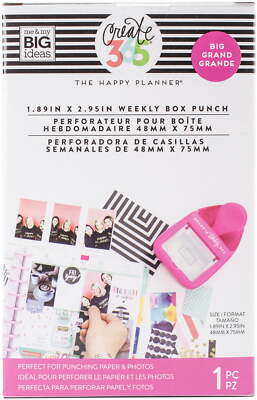 Happy Planner Big Weekly Box Punch- | eBay