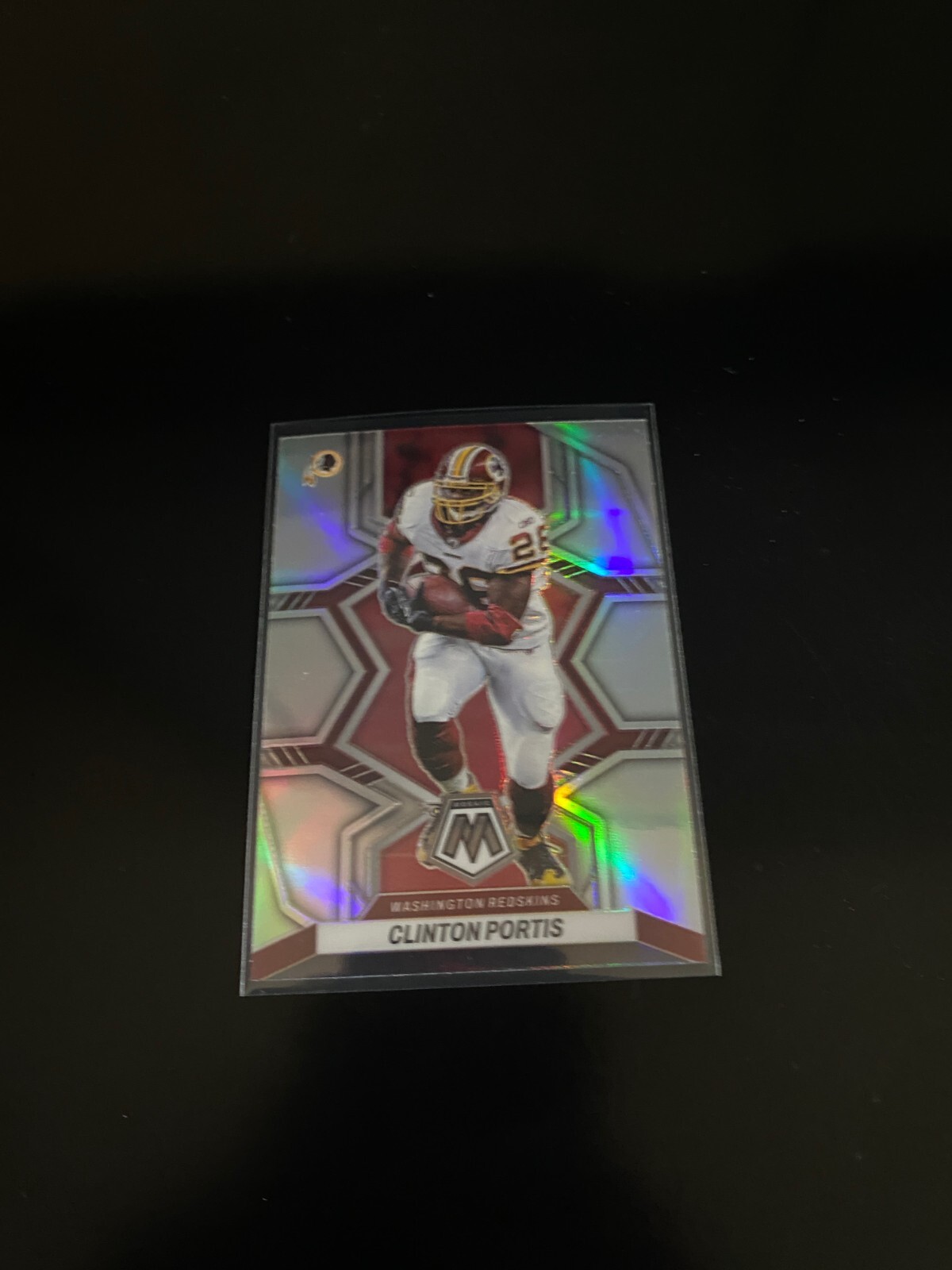 Clinton Portis 2022 Mosaic Silver Prizm Football Card Commanders 200 ...