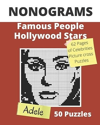 NONOGRAMS Famous People & Hollywood Stars Nonogram Puzzle Books by ...